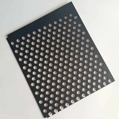Round Hole Punched Perforated Aluminium Screens