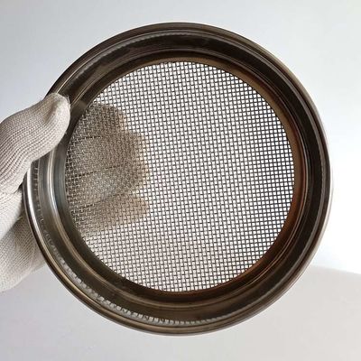 Single Layer 250 Micron Mesh Sieve Laboratory Sample Sieve Handmade