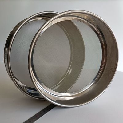 200mm 250mm Fine Wire Mesh Sieve Cement Sieve Precision Filtration