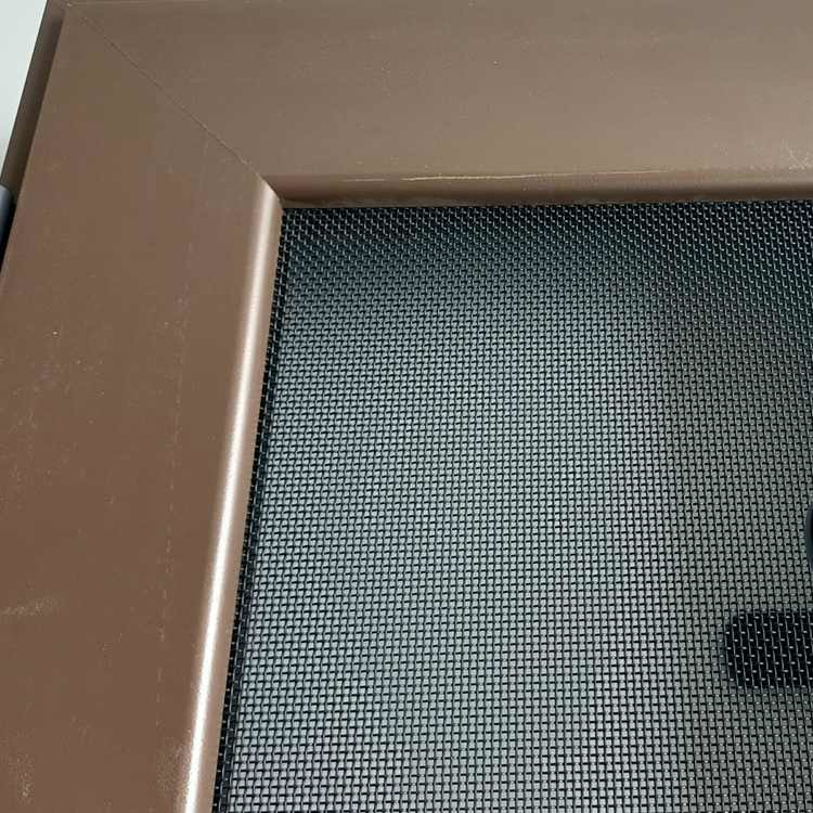 Black Epoxy Coated 316 Stainless Steel Security Mesh 12 X 12 Wire Mesh ...