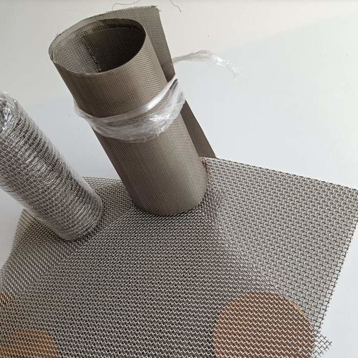 30x40mesh 1.5m-6.5m Wide Wire Mesh Sheet For Paper Forming Dewatering