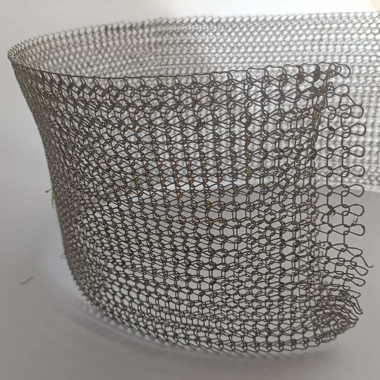 Oil Gas Filter Stainless Steel Knitted Wire Mesh 2x3mm 4x5mm