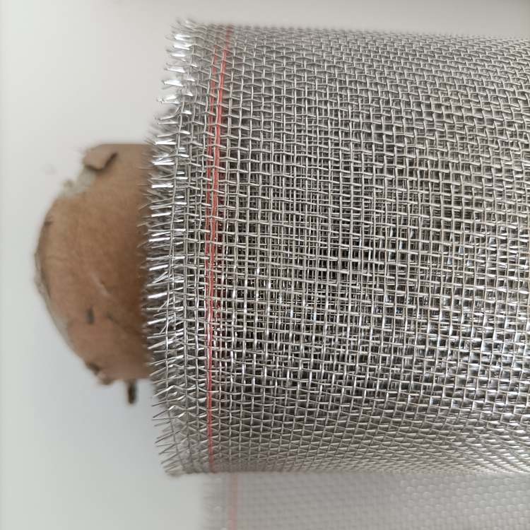 0.1m-2m Width 24 Mesh Stainless Steel Screen Midge Proof Mesh Silver Color