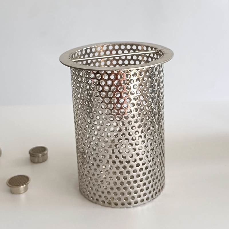 SS304 SS316 Filter Basket Strainer Wire Mesh Basket Strainer Abrasion ...