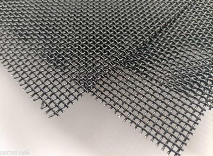 Black 11X11 Mesh SS316 Stainless Steel Security Screens Fly Proof Wire Mesh