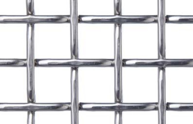 1m-8m width Decorative Wire Mesh Screen Flat Top Crimped Wire Cloth