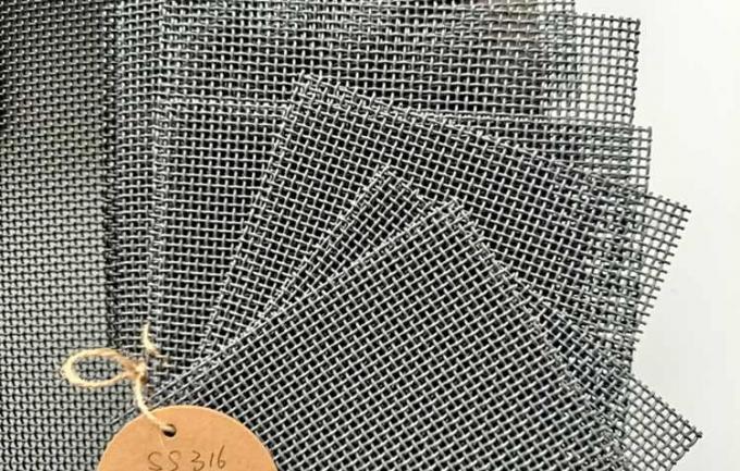 316 316L Brine Proof Stainless Steel Security Mesh