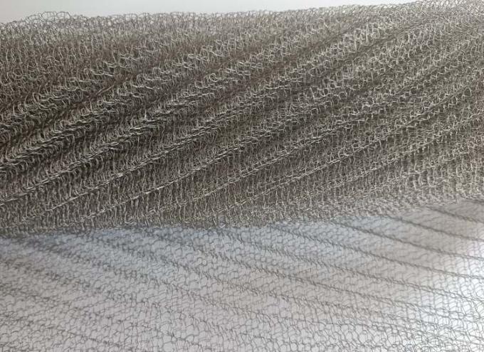 200-500 Type 5x7mm SUS304 Knitted Wire Mesh High Efficiency Rate