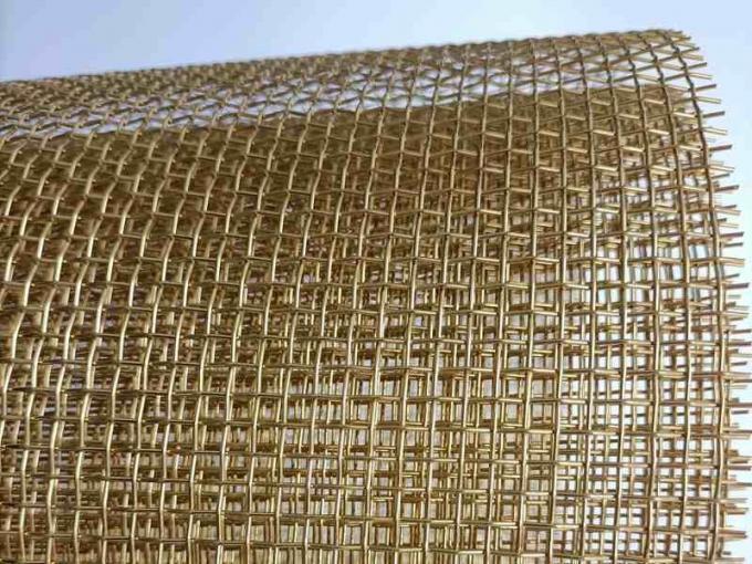 Plain Woven 65 70 80 Mesh Ultra Fine Copper Mesh Screen Brass Wire Cloth