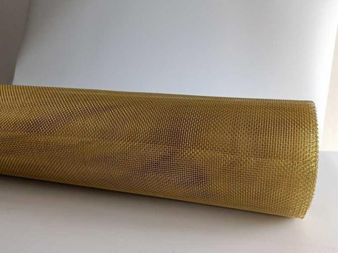 30% Zinc 70% Copper Metal Mesh Sheets 100 Mesh Copper Screen For Aerospace