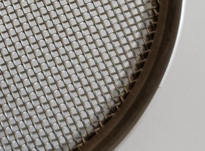 150mm Diameter SUS304 Aggregate Testing Sieves SUS304 Woven Wire Sieve