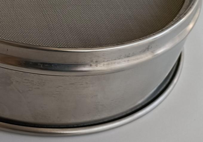 Double Layer Frame 20cm Pharmaceutical Sieves 150 Micron Sieve