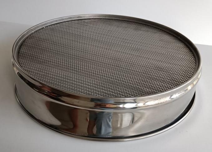 Perforated Sheet AISI304 Round Flour Sifter 100 Micron Mesh Sieve