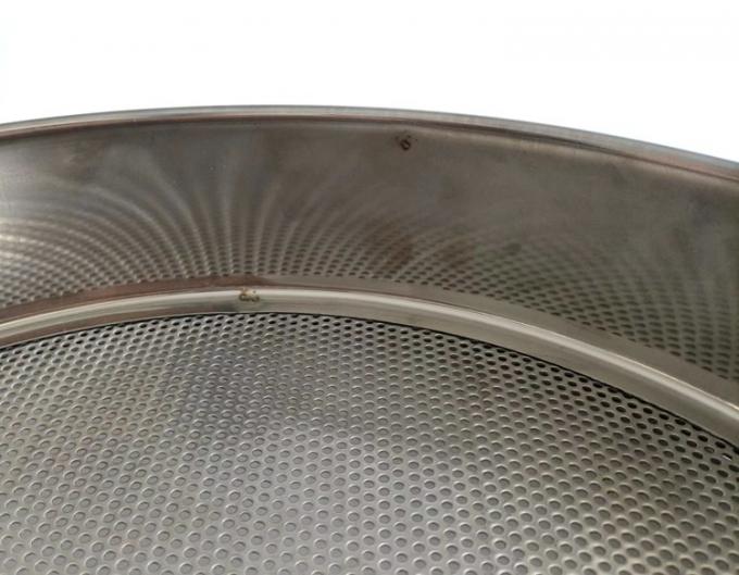 200mm 250mm Fine Wire Mesh Sieve Cement Sieve Precision Filtration