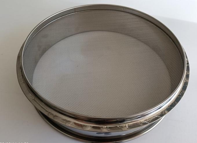 Single Layer 250 Micron Mesh Sieve Laboratory Sample Sieve Handmade