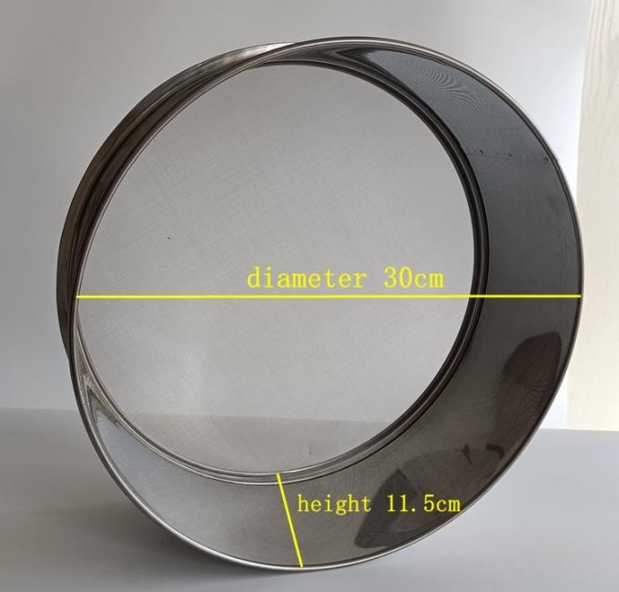 ISO High Efficiency 300mm Astm Standard Sieves Coal Sieve Light Weight