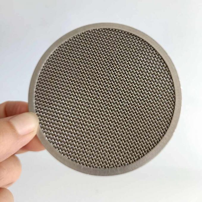 Excellent Ductility Various Shapes Brass Extruder Filter Screen Mesh